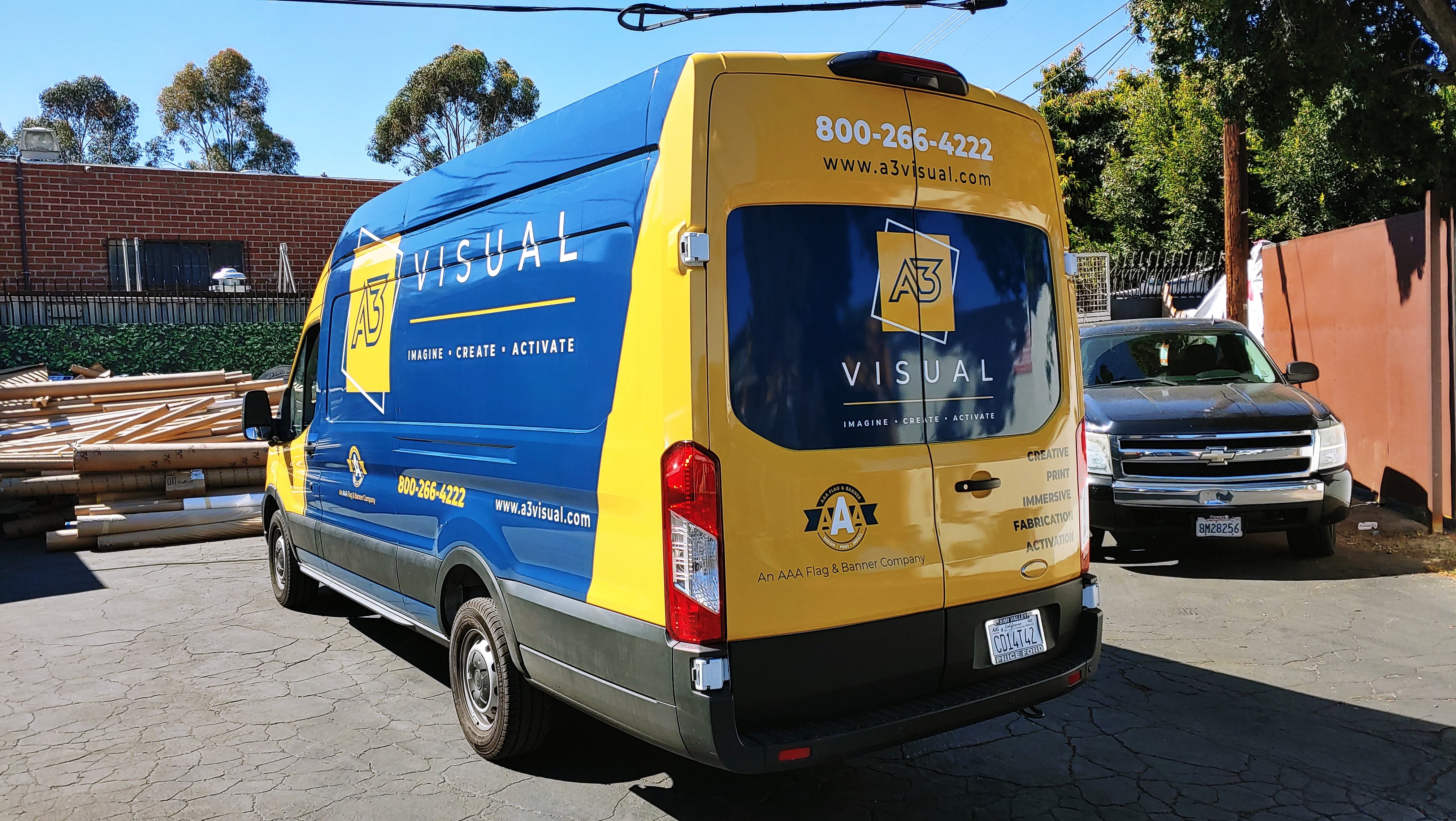 Promotional Vehicle Wraps by A3 Visual