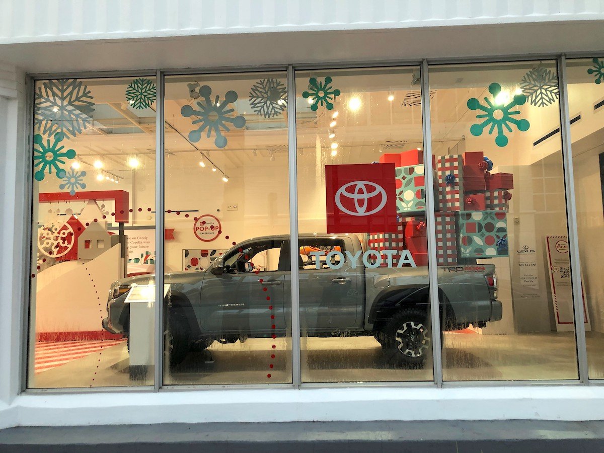 The Value of Branded Pop Ups During Covid-19: Toyota Pop Up Experience