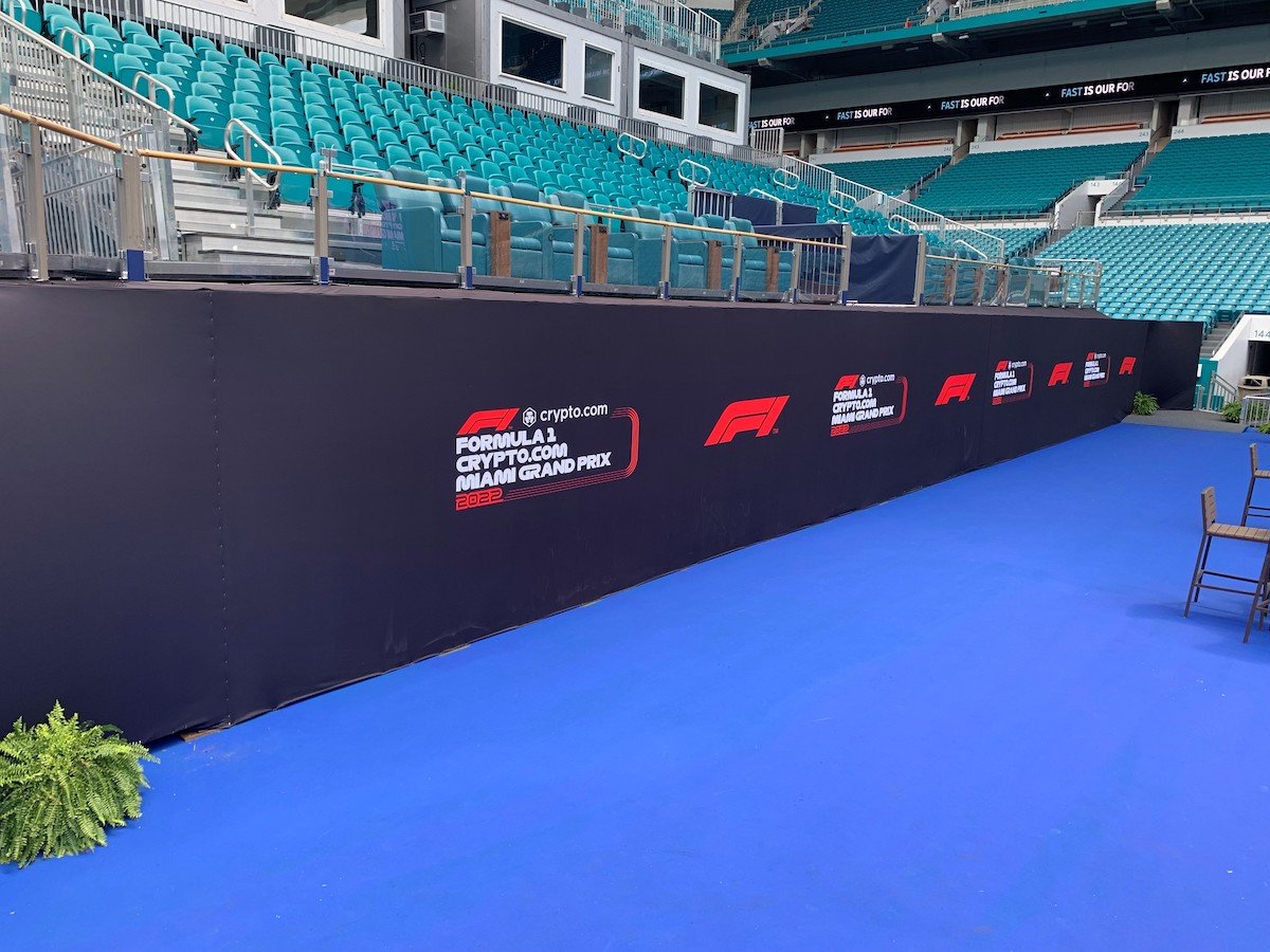 Track & Event Signage for Formula 1 Crypto.com Miami Grand Prix