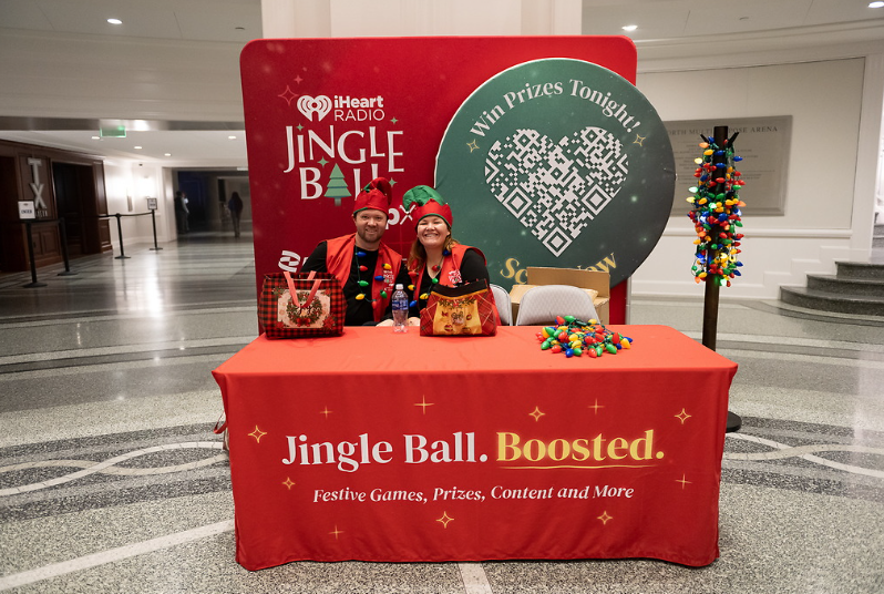 iHeartRadio's Jingle Ball VIP Booth
