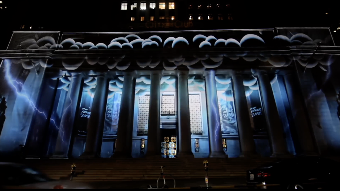 Captivating Audiences and Stimulating the Economy with Projection Mapping