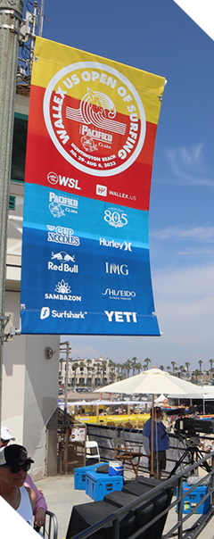 Creating an engaging event at the WSL US Open of Surf