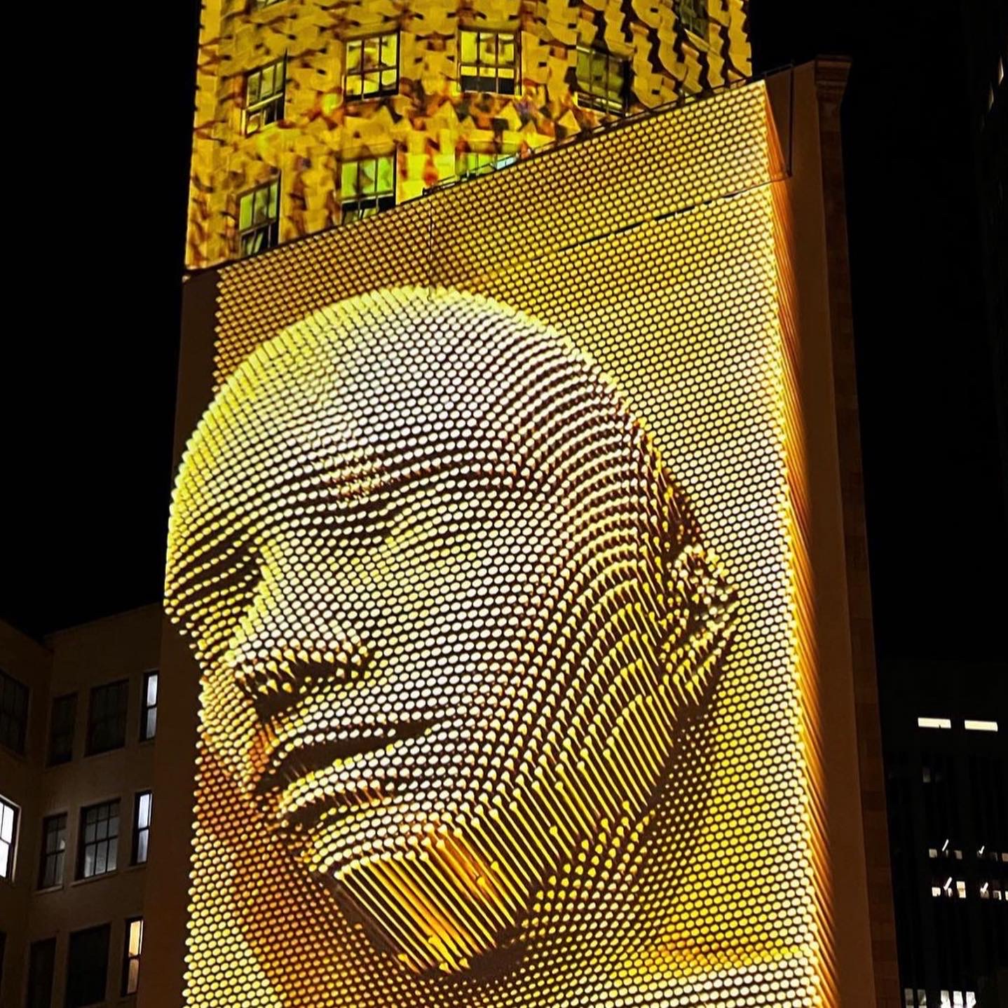 Holiday Projection Mapping by A3 Visual: Let's Glow SF 2022