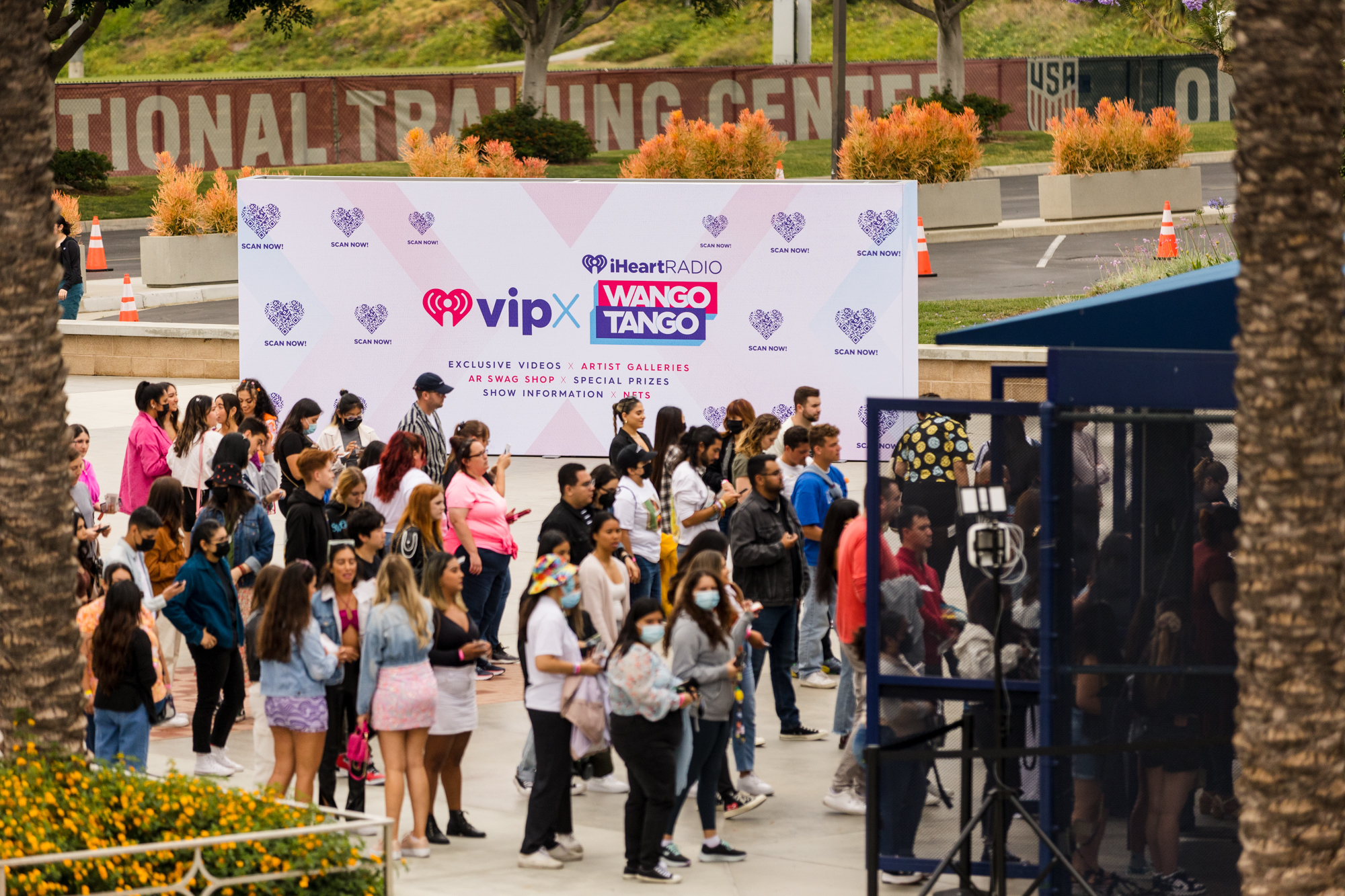 Live Event Graphics for the 2022 iHeartRadio Wango Tango Festival