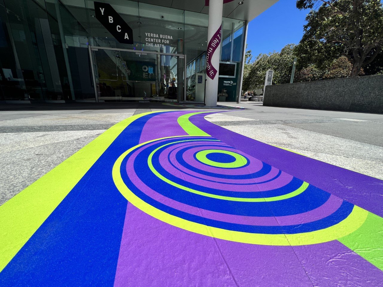 Urban Outdoor Decals for Yerba Buena Center for the Arts (YBCA)