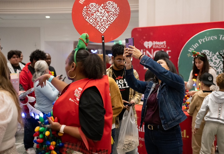 iHeartRadio's Jingle Ball VIP Booth