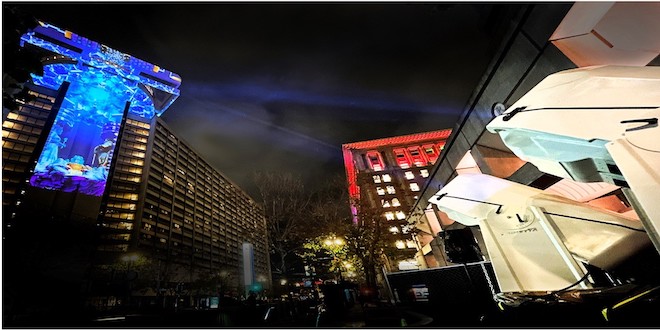 Captivating Audiences and Stimulating the Economy with Projection Mapping